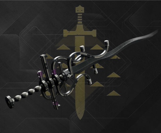 Heartshadow Exotic Sword Catalyst form Destiny 2's Duality Dungeon